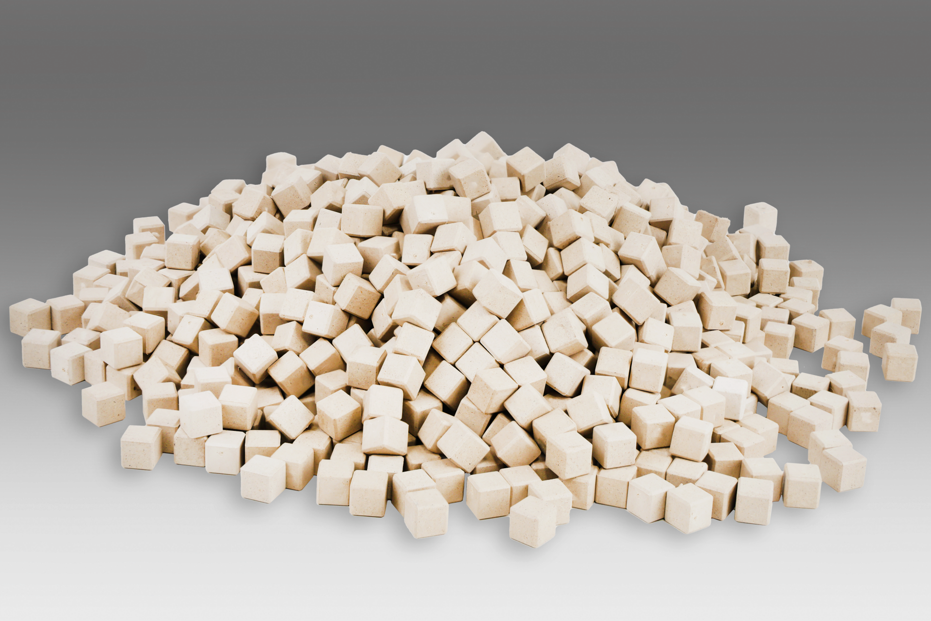 Dienes Base Ten Set in natural colours (121 pcs)